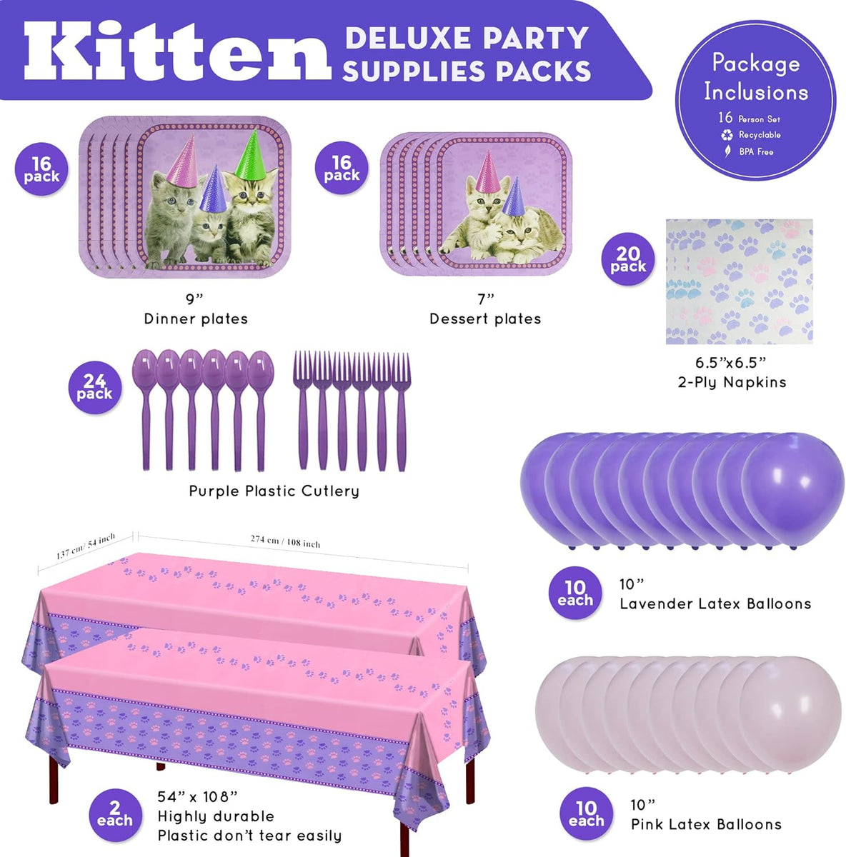 Turn Your Party into a Kittentastic Celebration with Kitten Deluxe ...