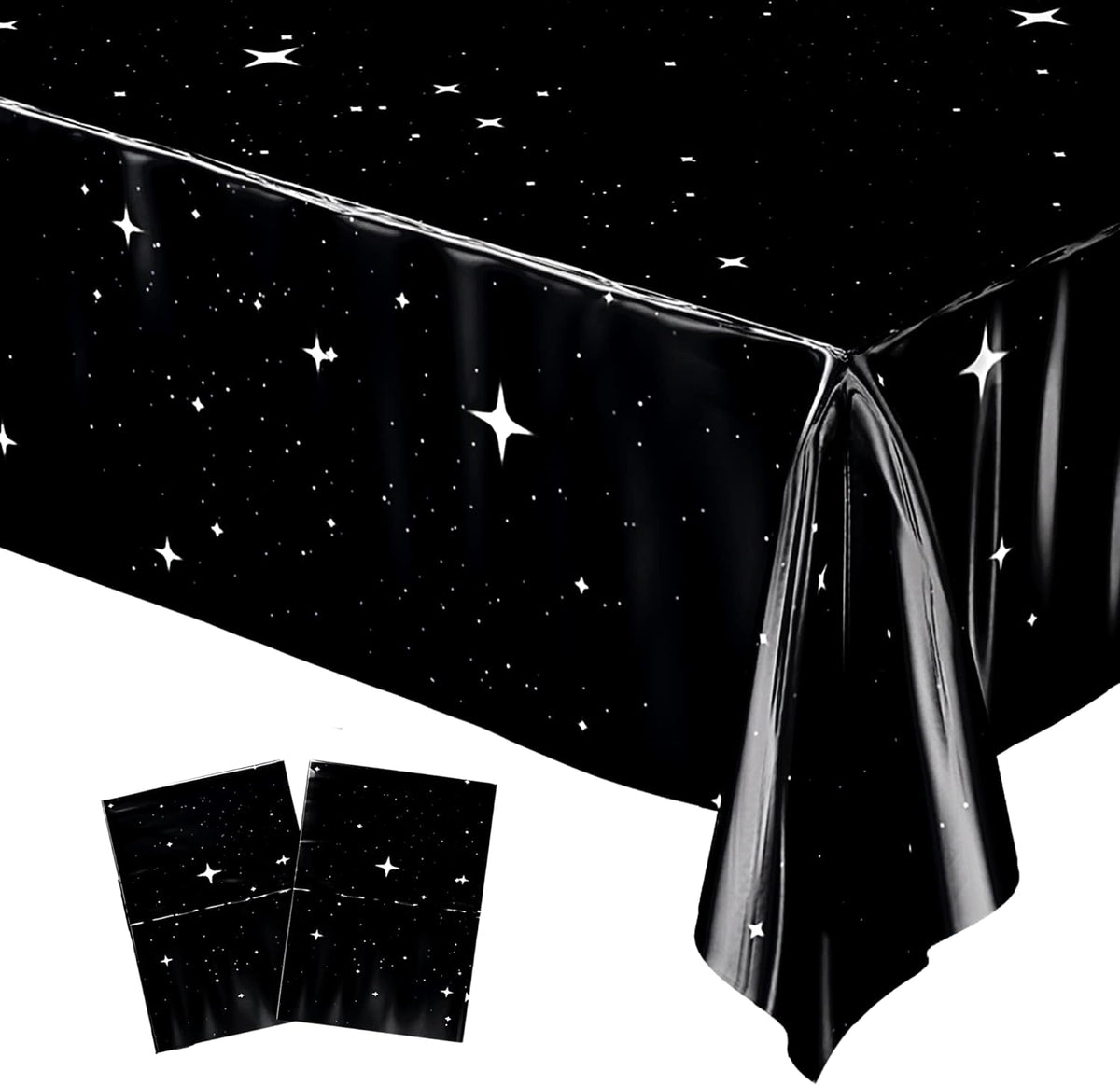 Blast Off! Stellar Party with Space Table Covers (2-Pack) – Blue Orchards